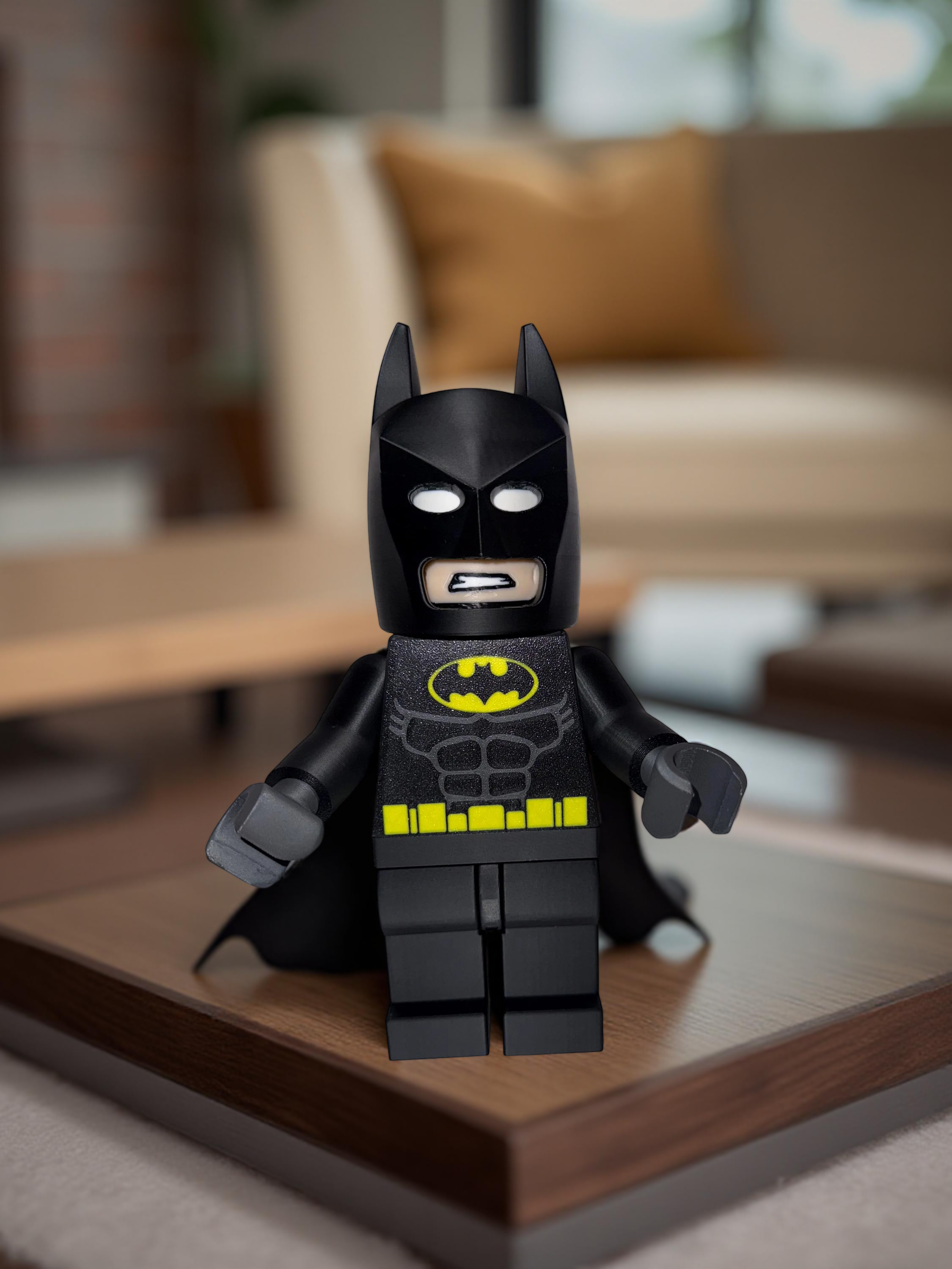 3D Printed Big Brick Bat Figurine – 3D Prints By Olivia